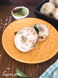Undi/ Rice Dumplings - Mayuri's Jikoni