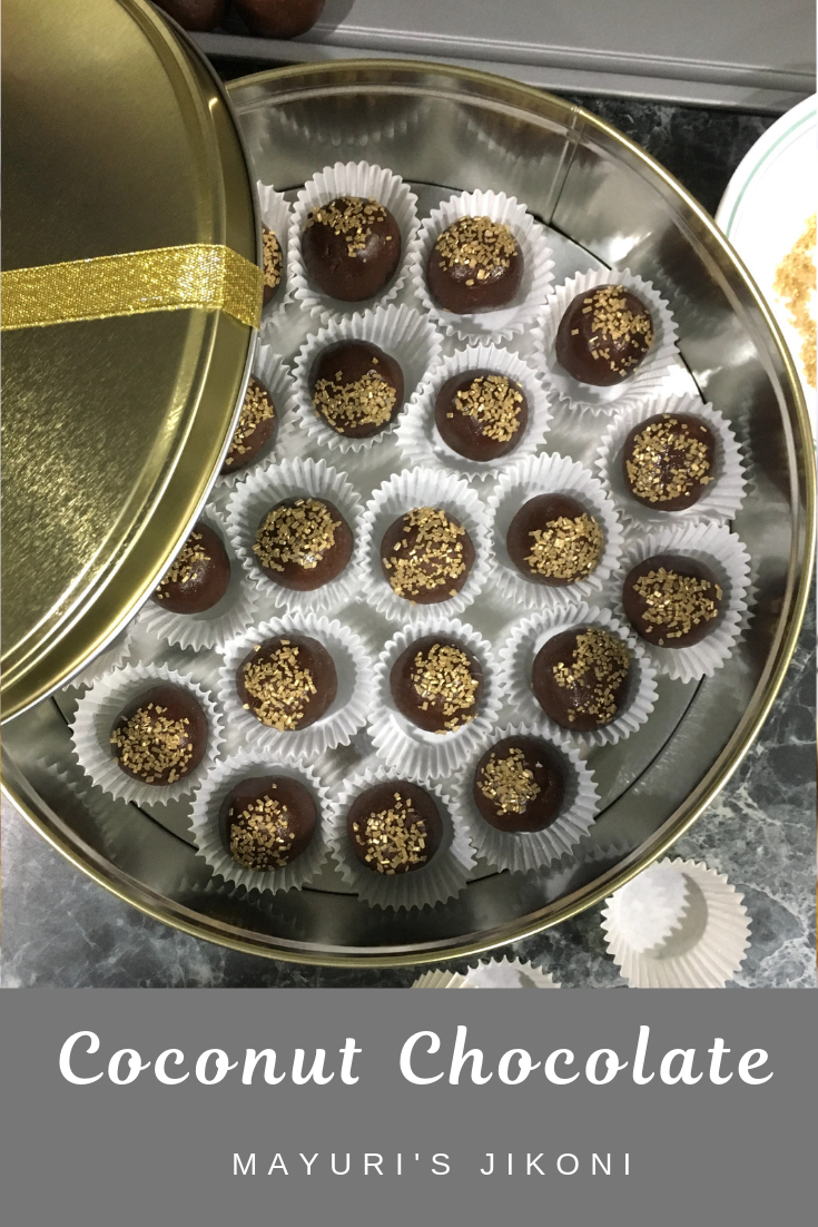 Coconut Chocolate - Mayuri's Jikoni
