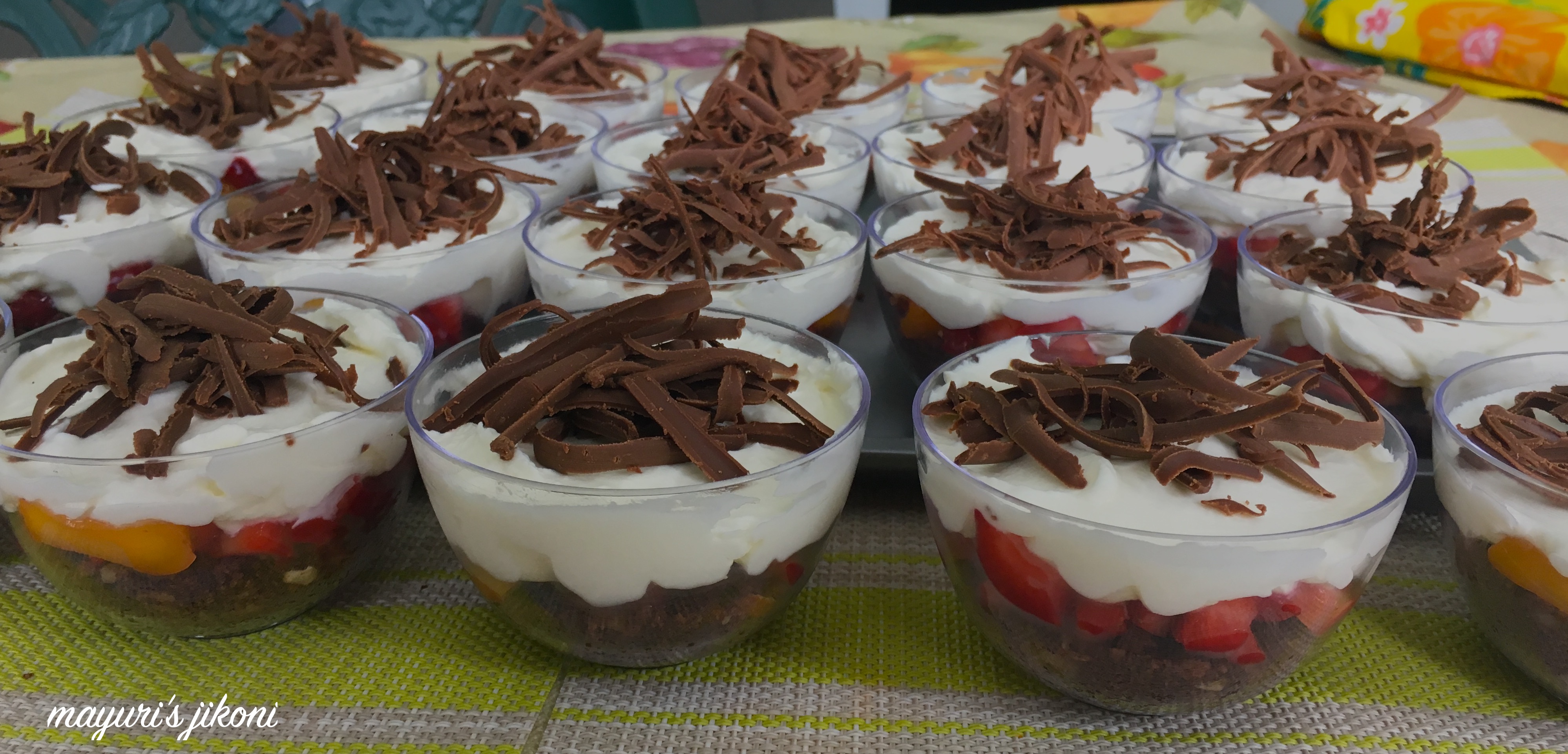brown bread trifle - Mayuri's Jikoni brown bread, chocolate, cold ...