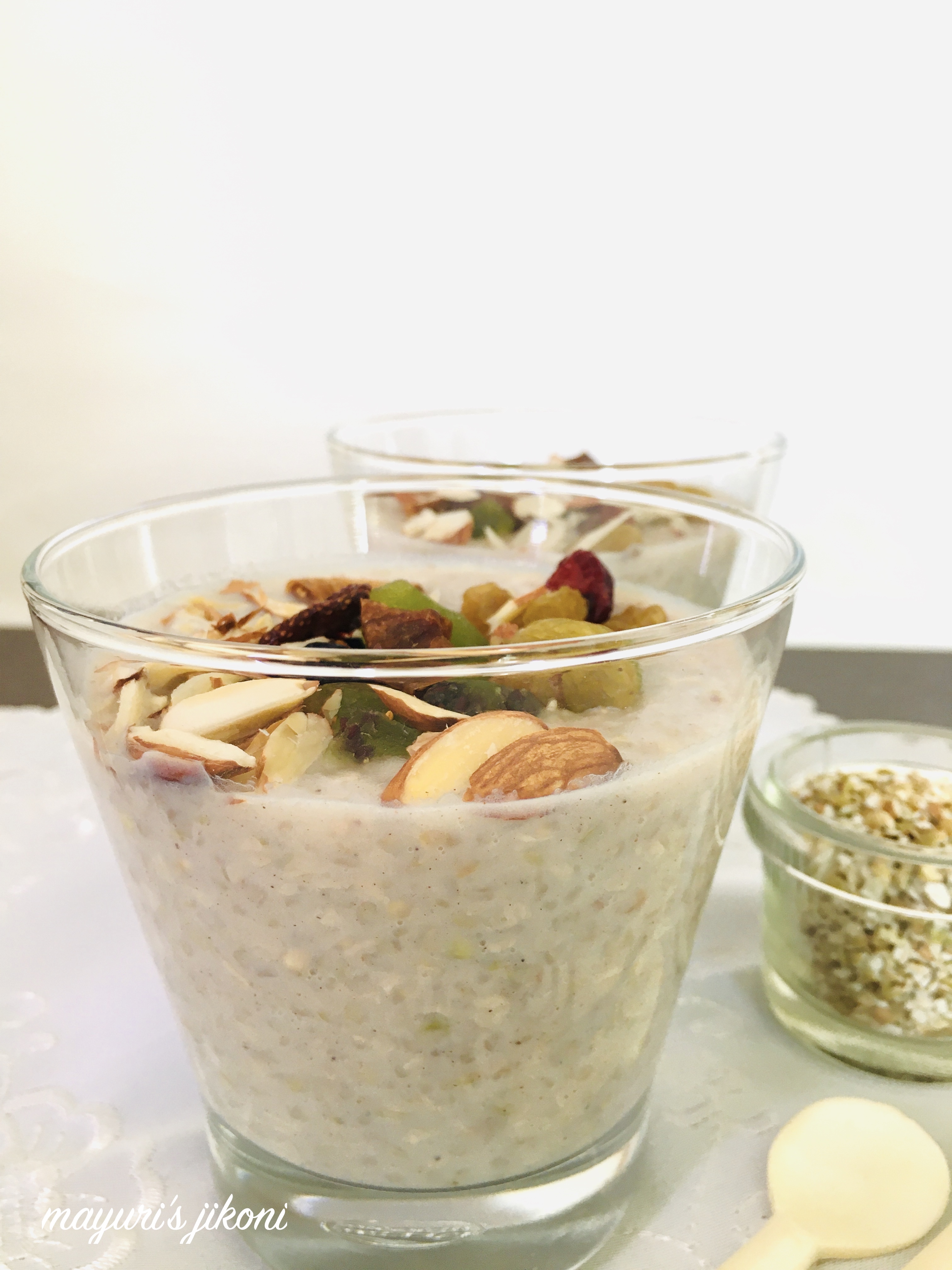 Buckwheat Breakfast Pudding - Mayuri's Jikoni
