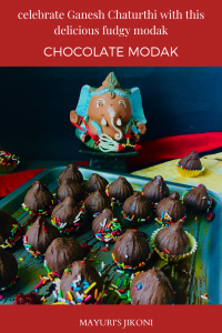 Chocolate Modak - Mayuri's Jikoni